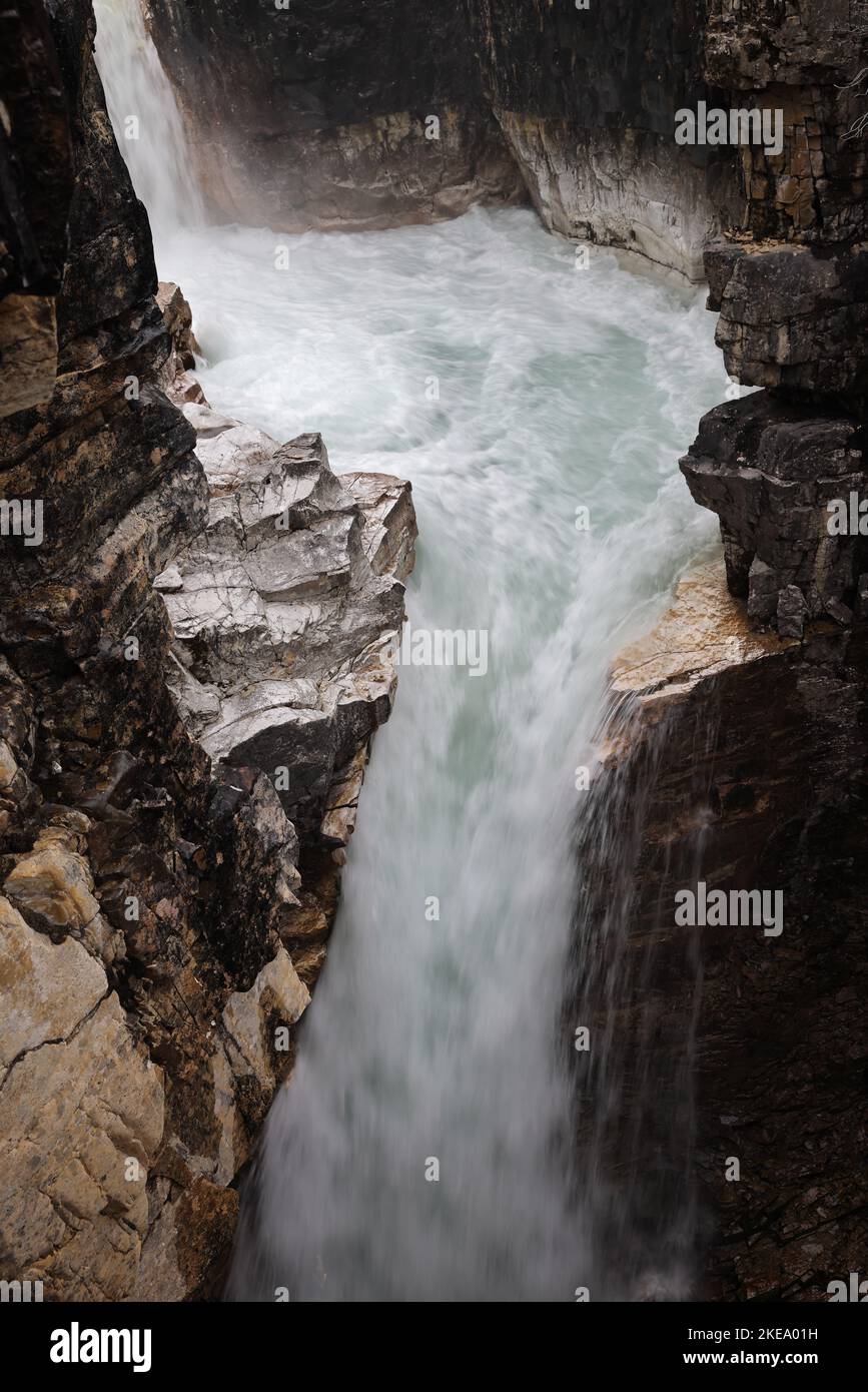 Marble Canyon Kootenay National Park Alberta Canada Stock Photo - Alamy
