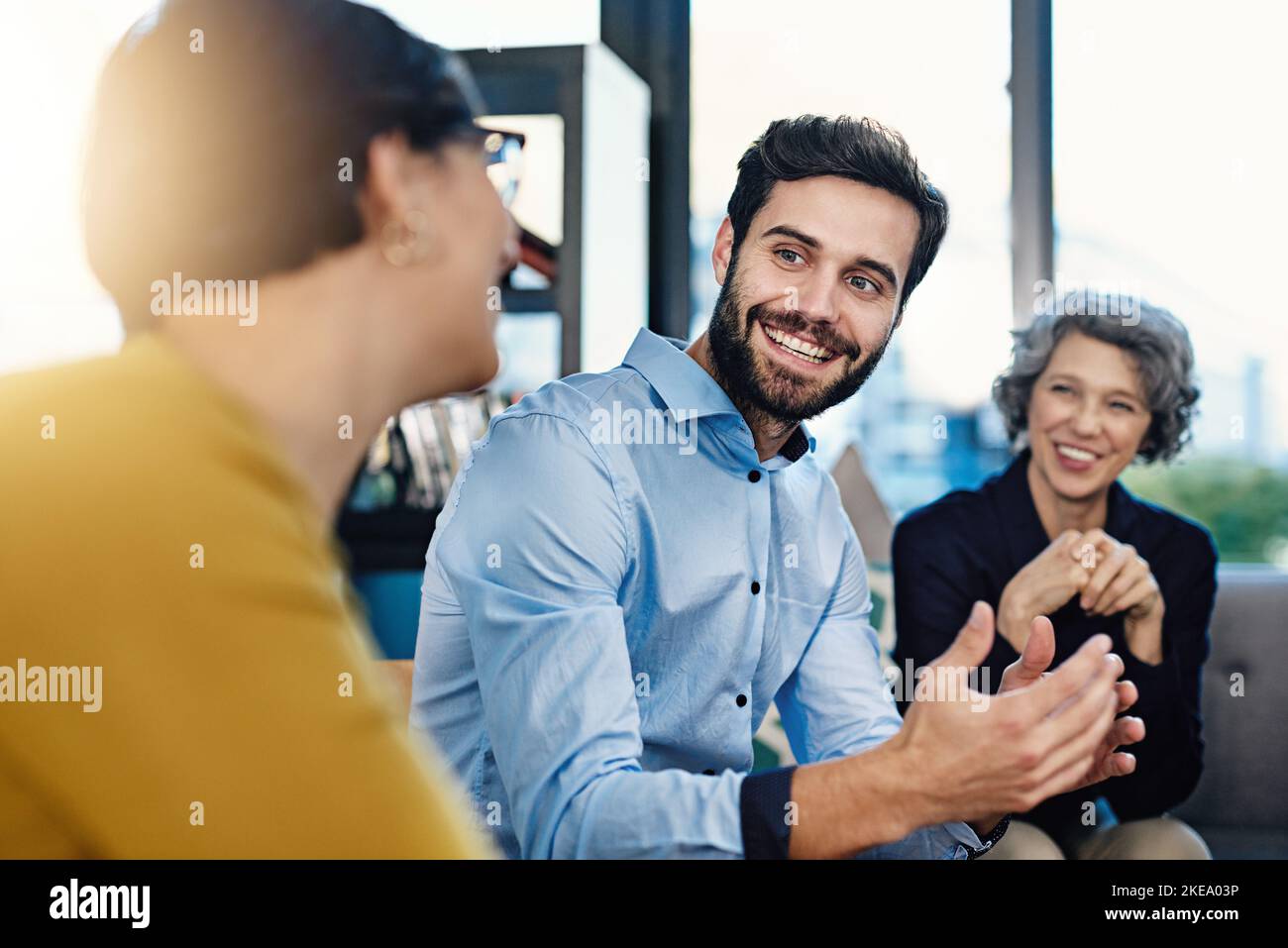 Partnership coworkers hi-res stock photography and images - Alamy