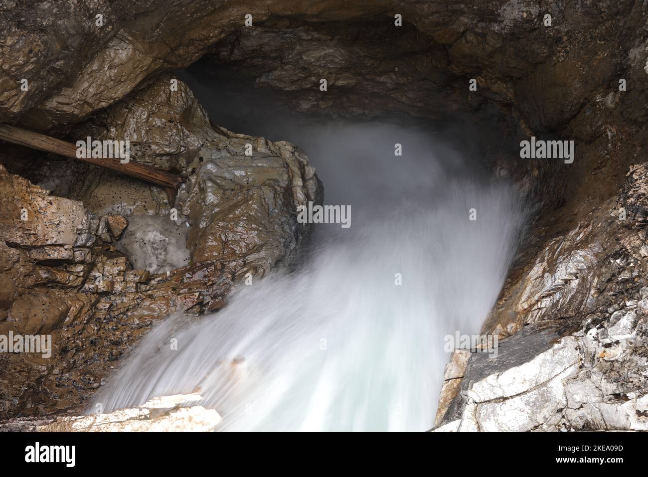 Marble Canyon Kootenay National Park Alberta Canada Stock Photo - Alamy