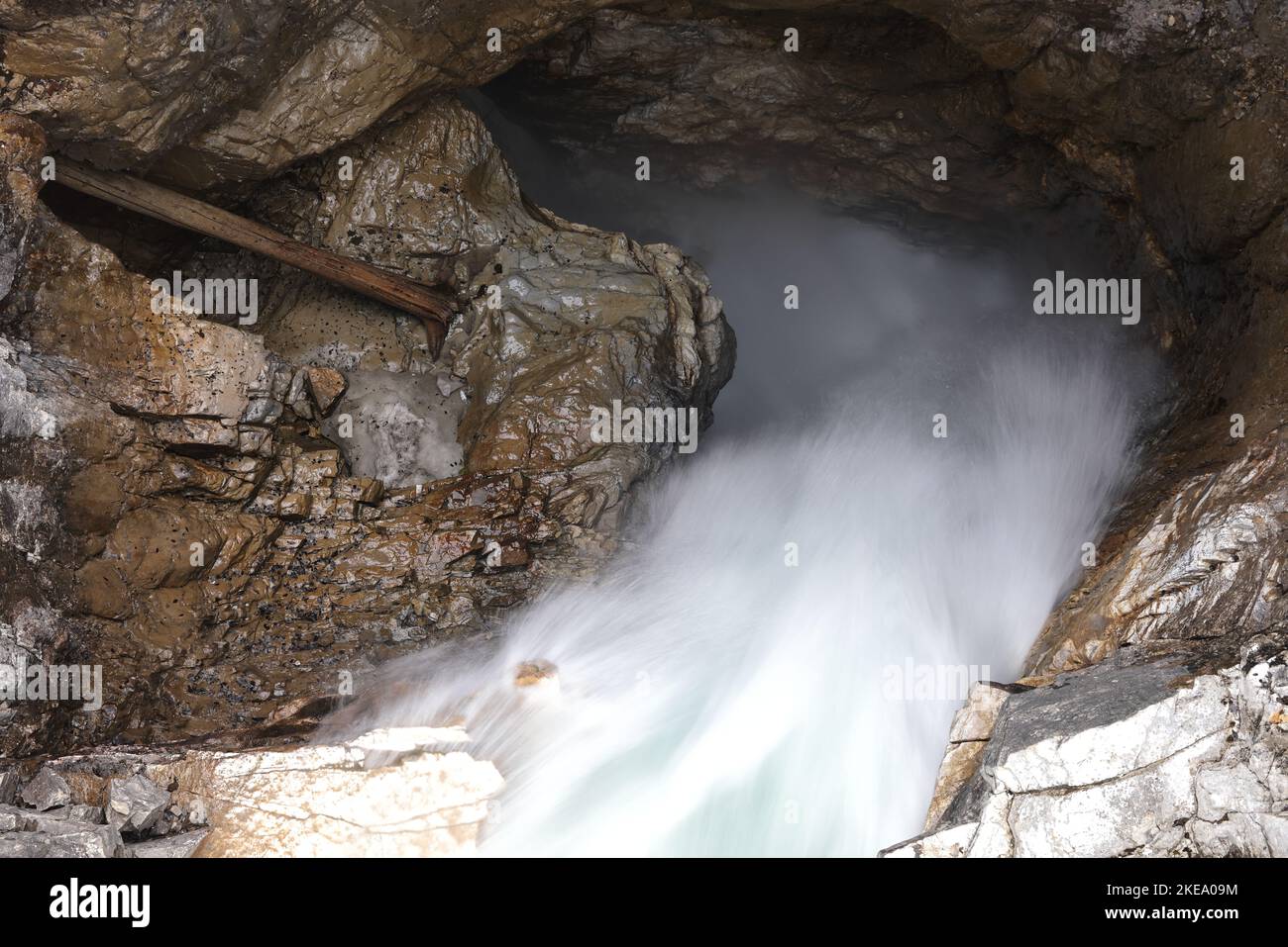 Marble Canyon Kootenay National Park Alberta Canada Stock Photo - Alamy