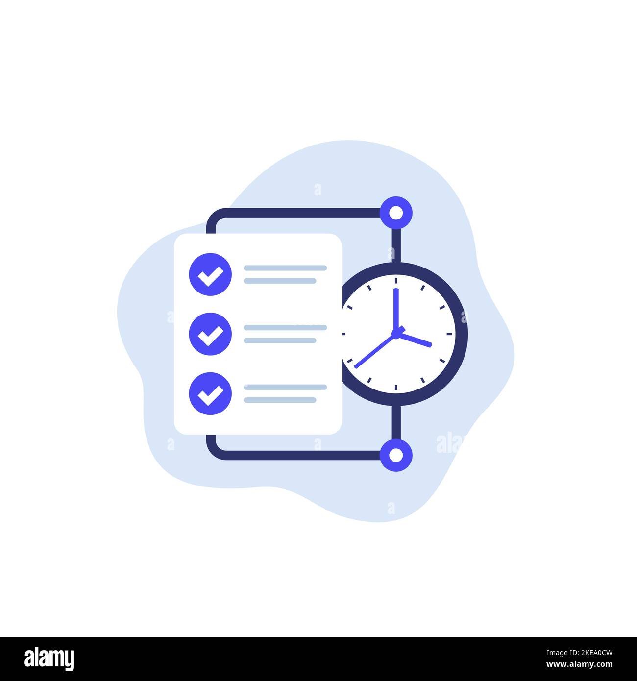 timesheet, time tracking vector icon Stock Vector Image & Art - Alamy