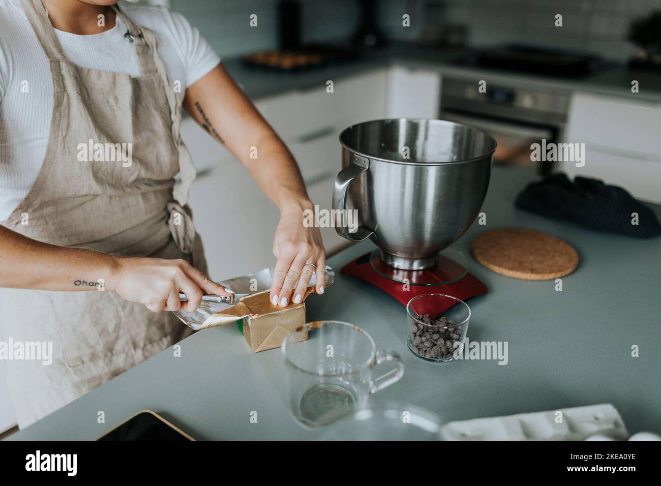 Kitchen section hi-res stock photography and images - Alamy