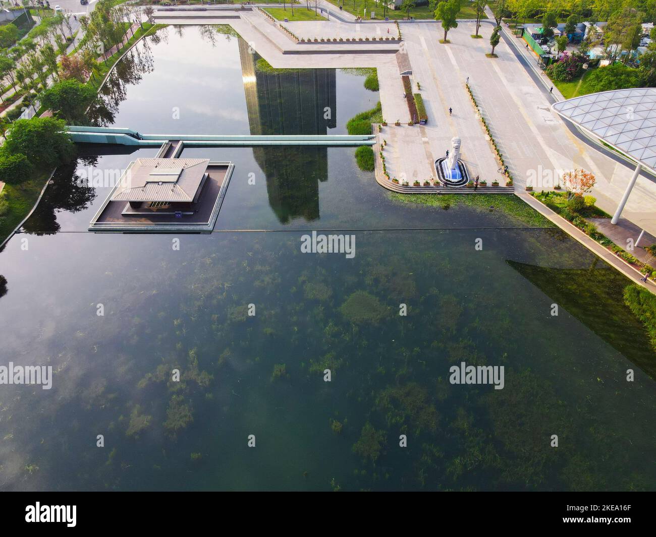 The Singapore—Sichuan Hi-tech Innovation Park is the largest lakeside ...
