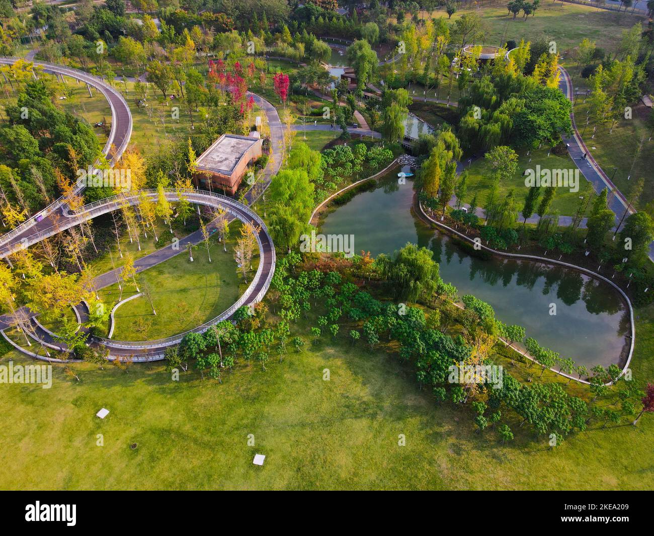 The Singapore—Sichuan Hi-tech Innovation Park is the largest lakeside ...