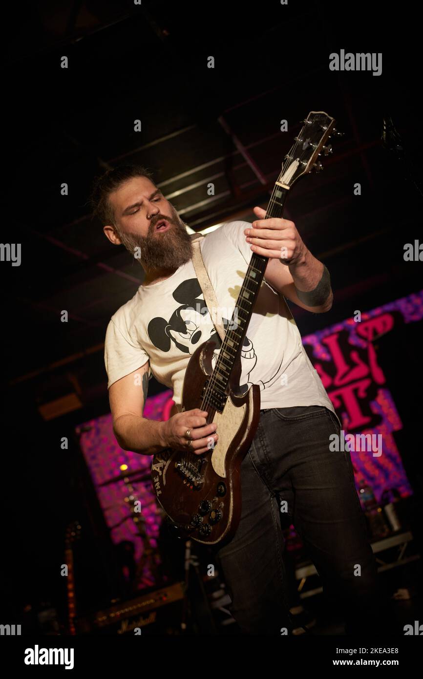 Gorilla Riot, Performing live at Hard Rock Hell XV, November 2022 ...