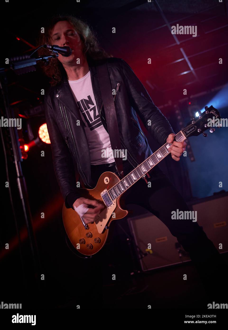 UK Rockers The Darkness, Performing live at Hard Rock Hell XV, November ...