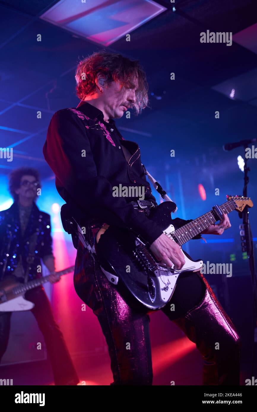 UK Rockers The Darkness, Performing live at Hard Rock Hell XV, November ...