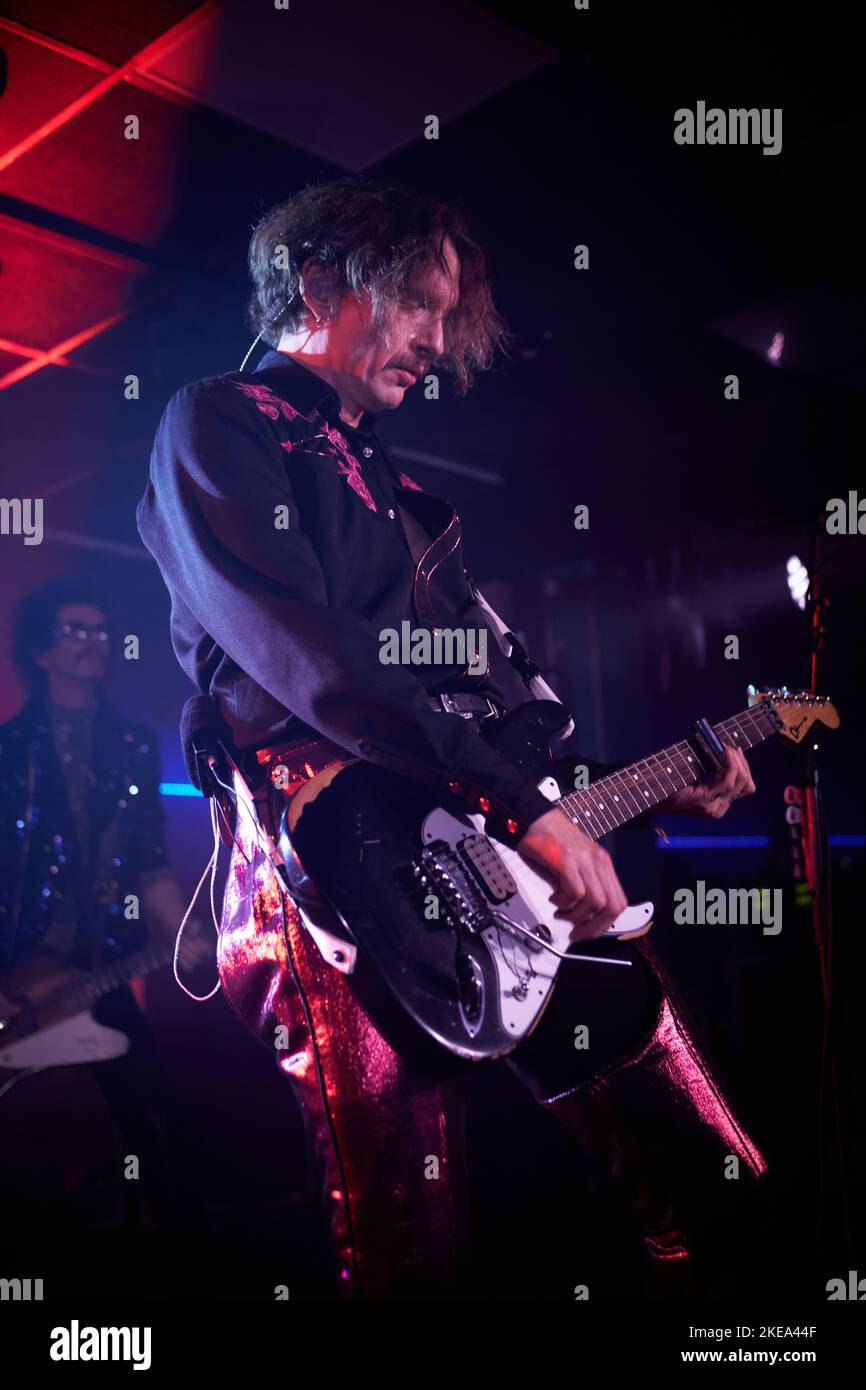 UK Rockers The Darkness, Performing live at Hard Rock Hell XV, November ...