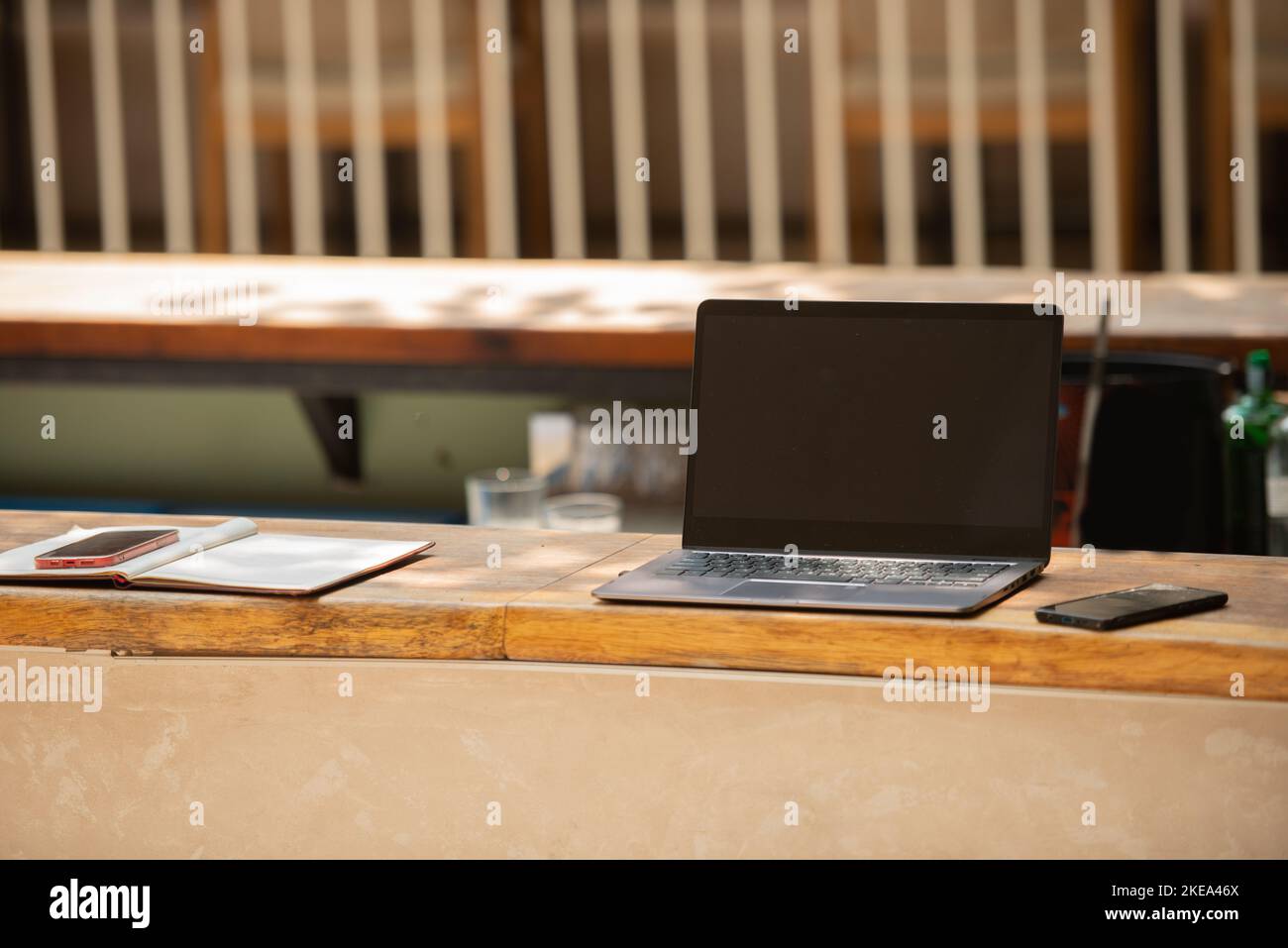 Laptop monitor screen turned hi-res stock photography and images - Alamy