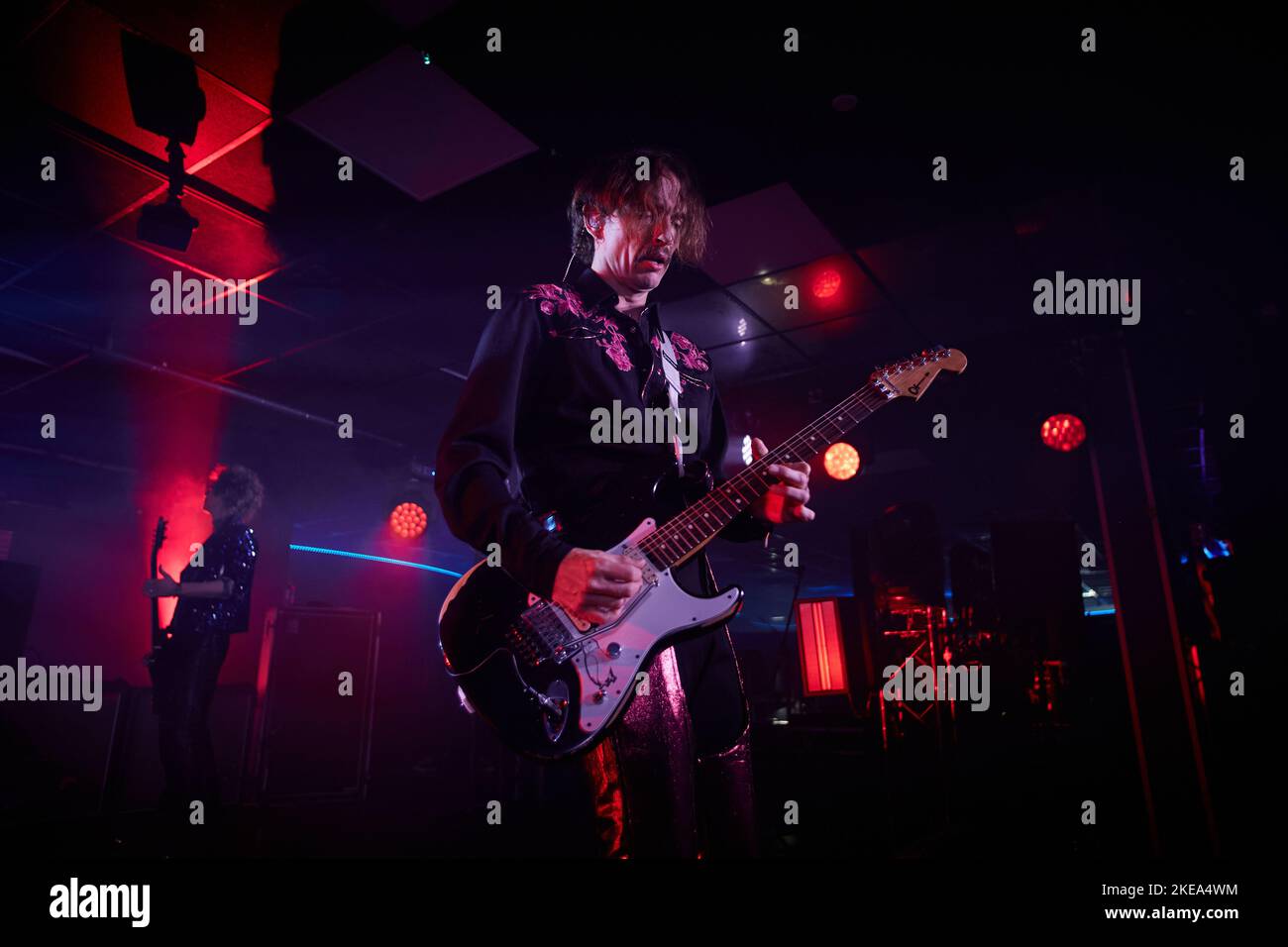 UK Rockers The Darkness, Performing live at Hard Rock Hell XV, November ...