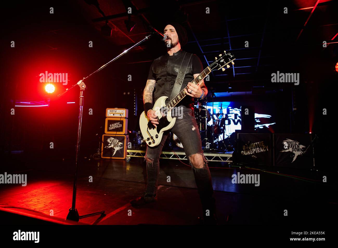 White Raven Down, Performing live at Hard Rock Hell XV, November 2022 ...