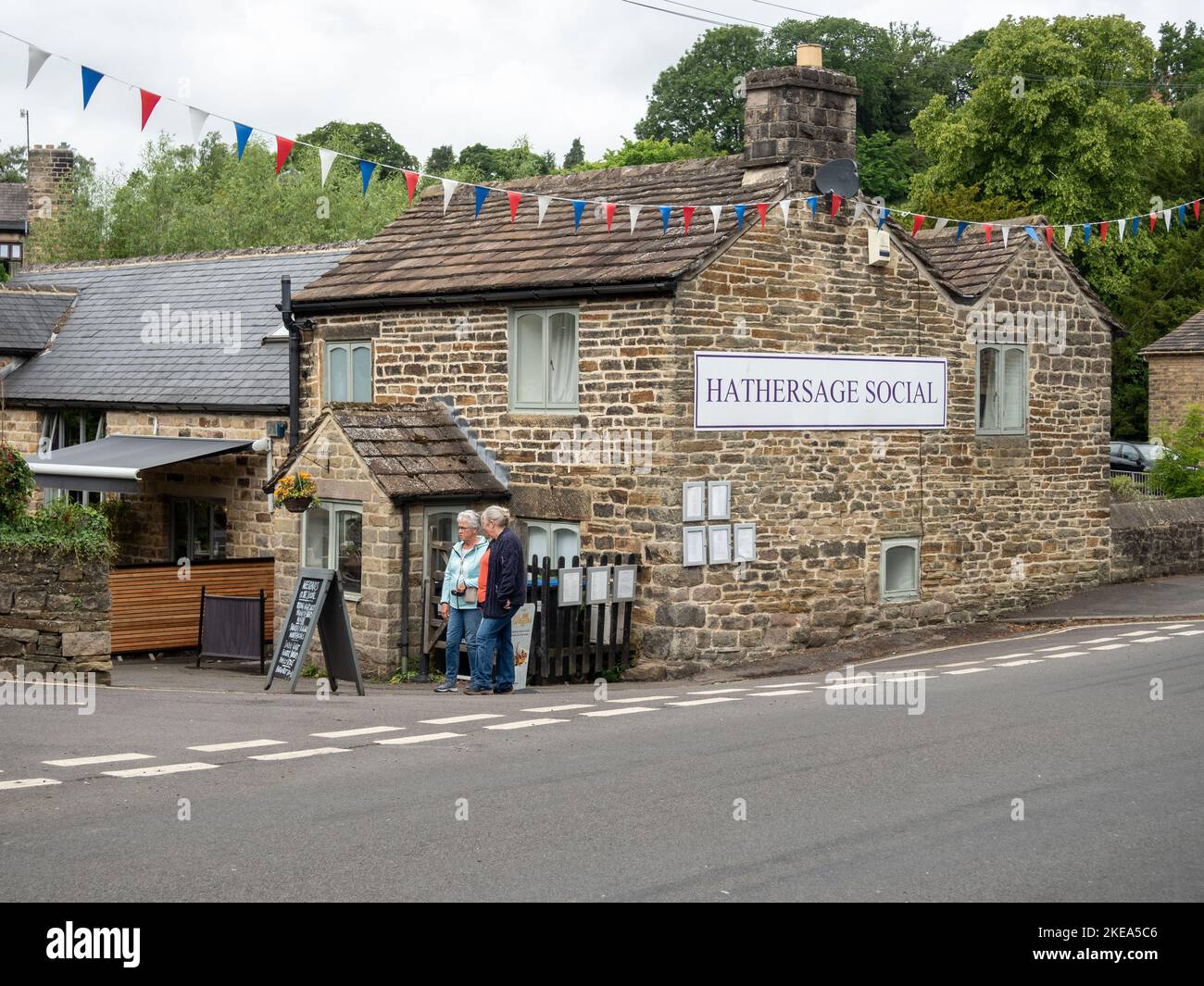 Hathersage Social, a cafe restaurant and event space, in the village of ...