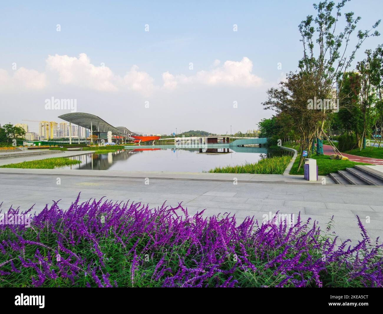 The Singapore—Sichuan Hi-tech Innovation Park is the largest lakeside ...