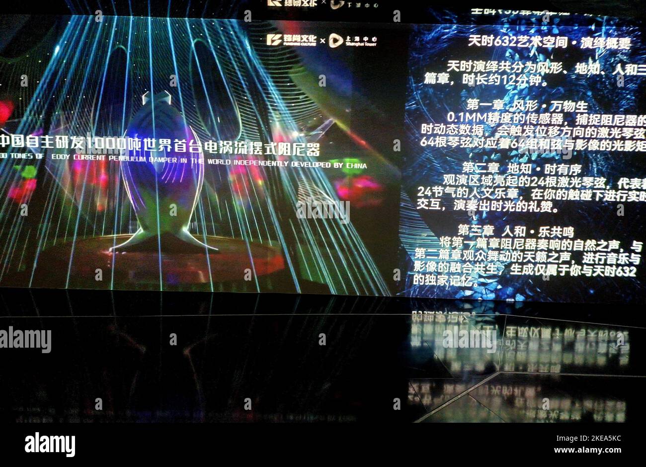 The Shanghai Huiyan Damper which is the heavest damper in the world in ...