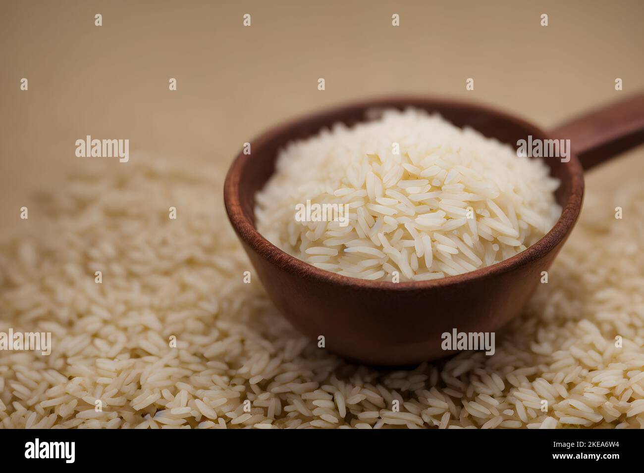 a cup of cooked rice, rice is a staple food high in carbohydrates Stock ...
