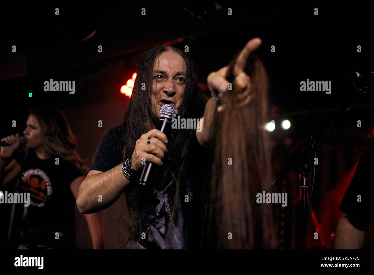 Cassidy Paris, Performing live with Wicked Smile at Hard Rock Hell XV ...