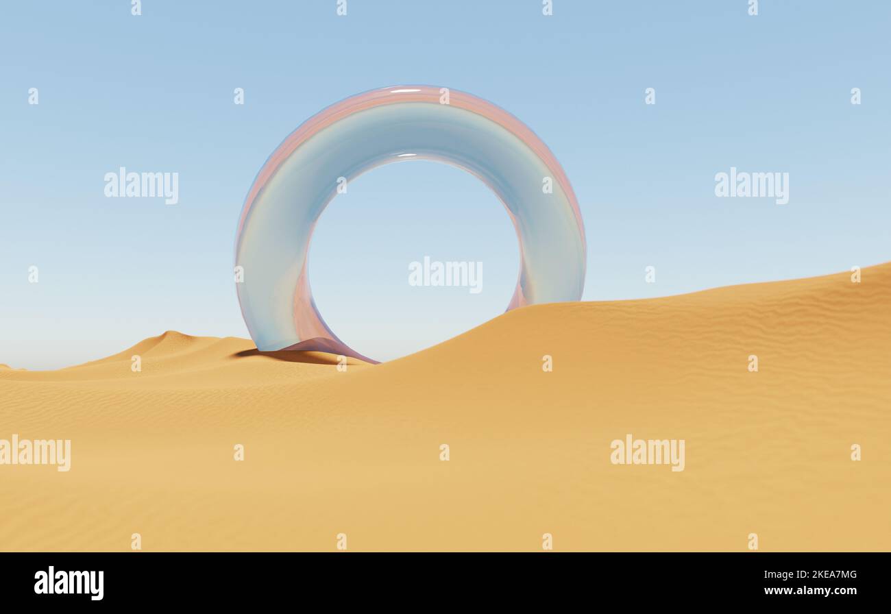 3d fantasy desert landscape hi-res stock photography and images - Alamy