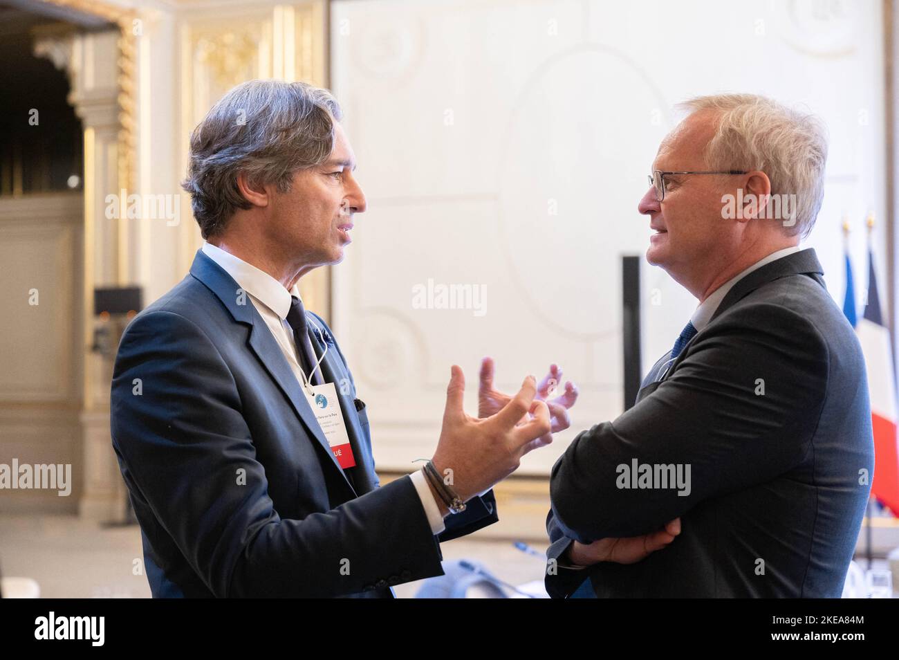 Elysee Palace. Paris, France, on November 10, 2022. Laurent Solly and ...
