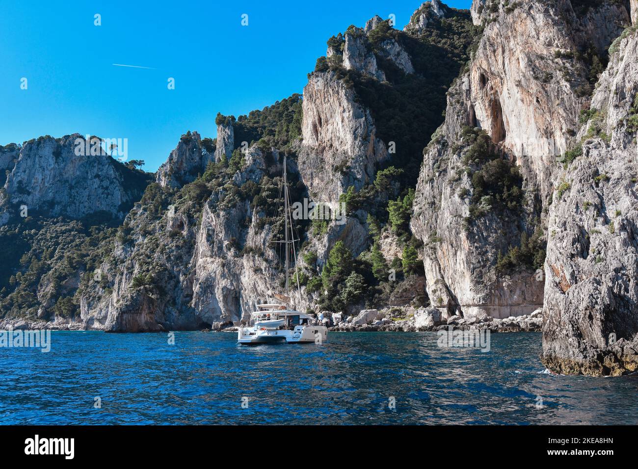 Grotto Bianco, Capri island, Italy Stock Photo - Alamy