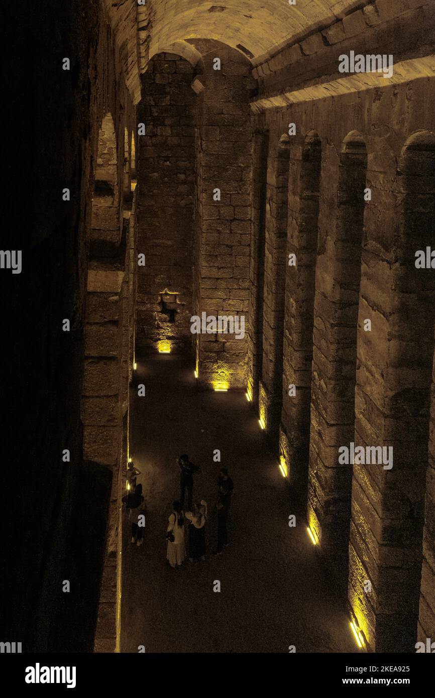 DARA, TURKEY - OCTOBER 11, 2020: This is a fragment of the construction ...