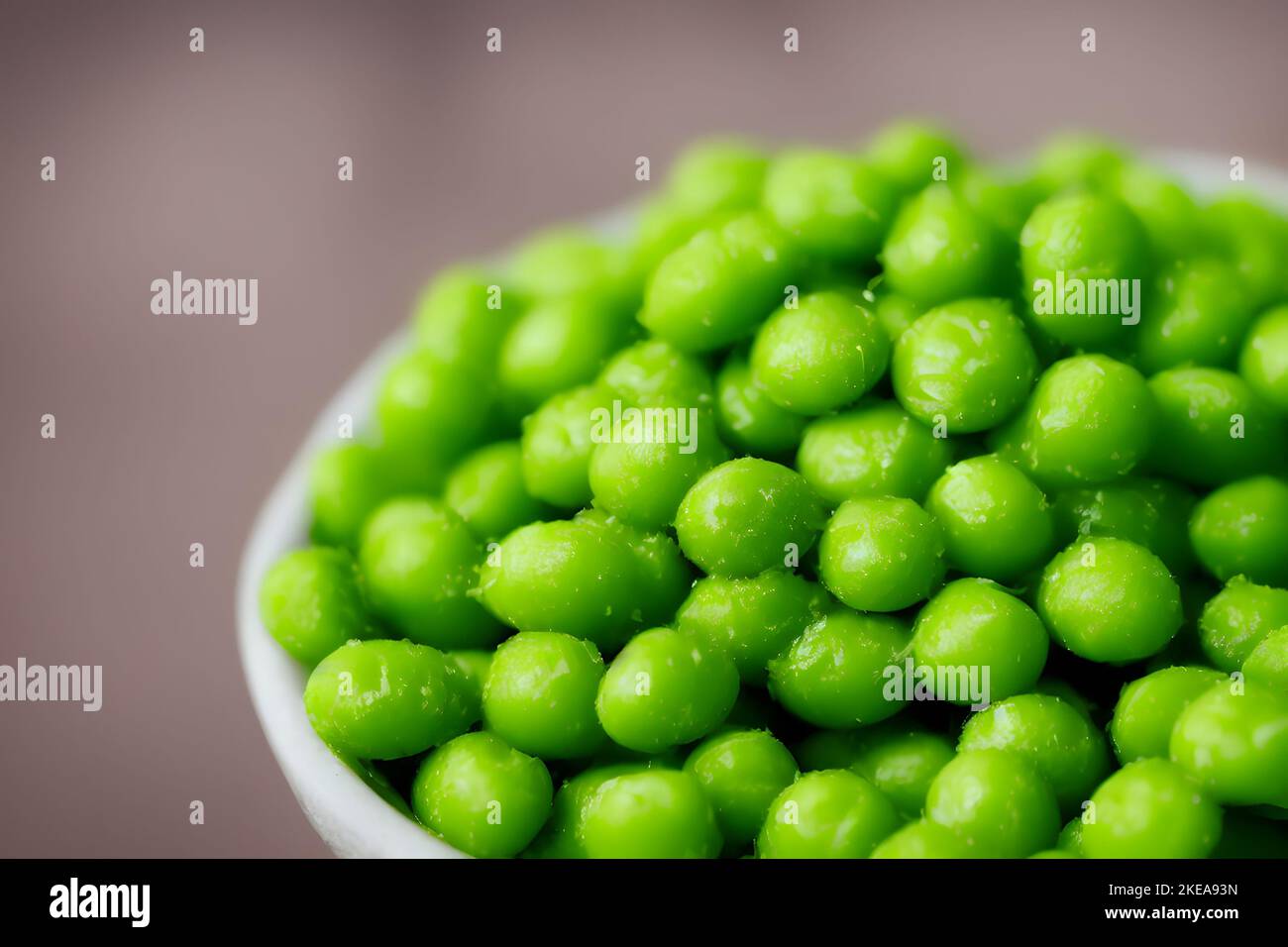 green peas, fresh food ingredient, healthy vegetable food item Stock ...