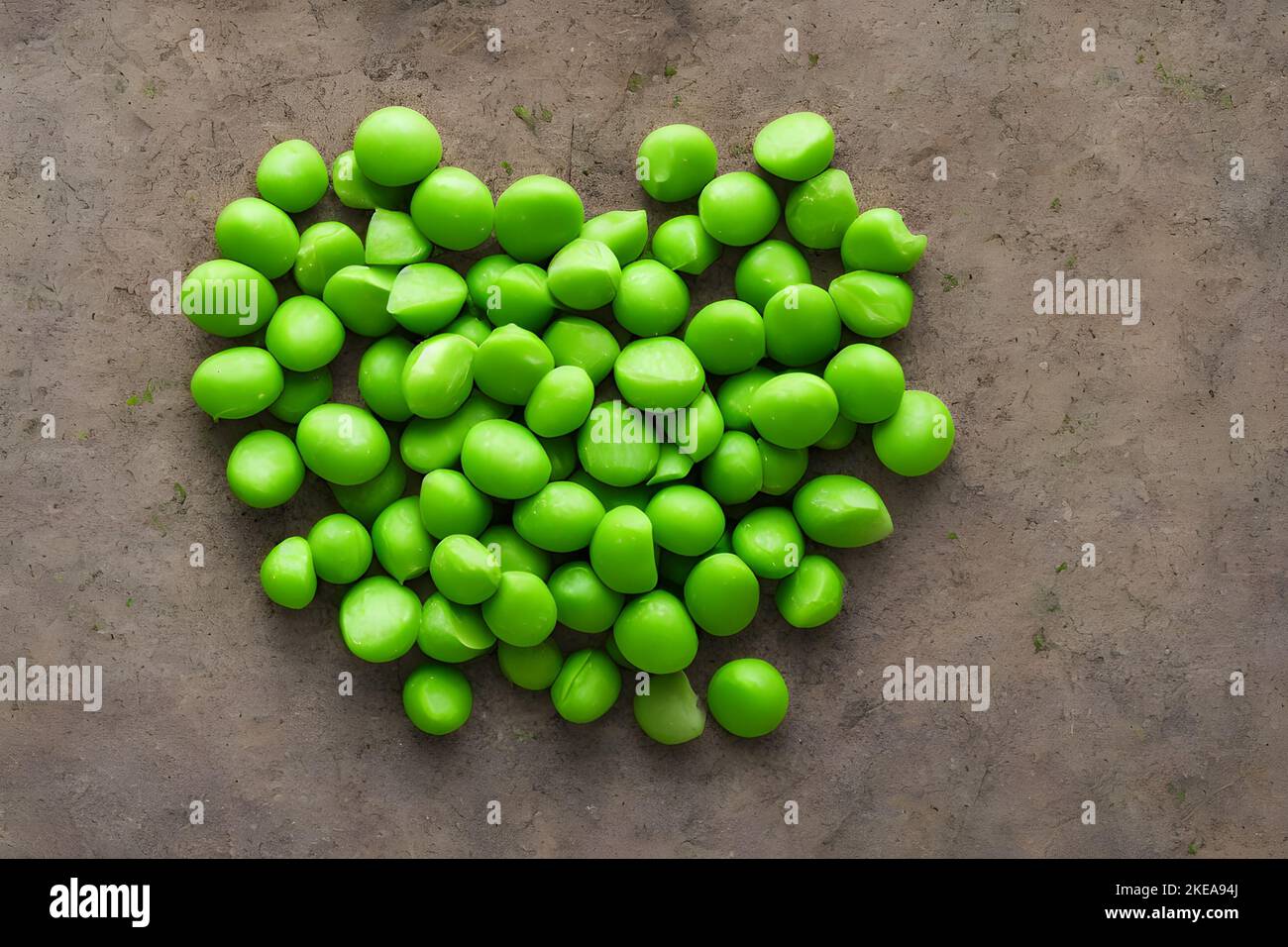 green peas, fresh food ingredient, healthy vegetable food item Stock ...