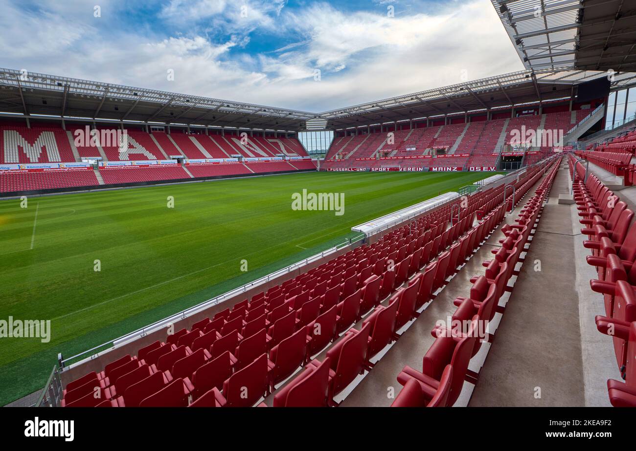 Visiting MEWA arena in Mainz, Germany Stock Photo - Alamy