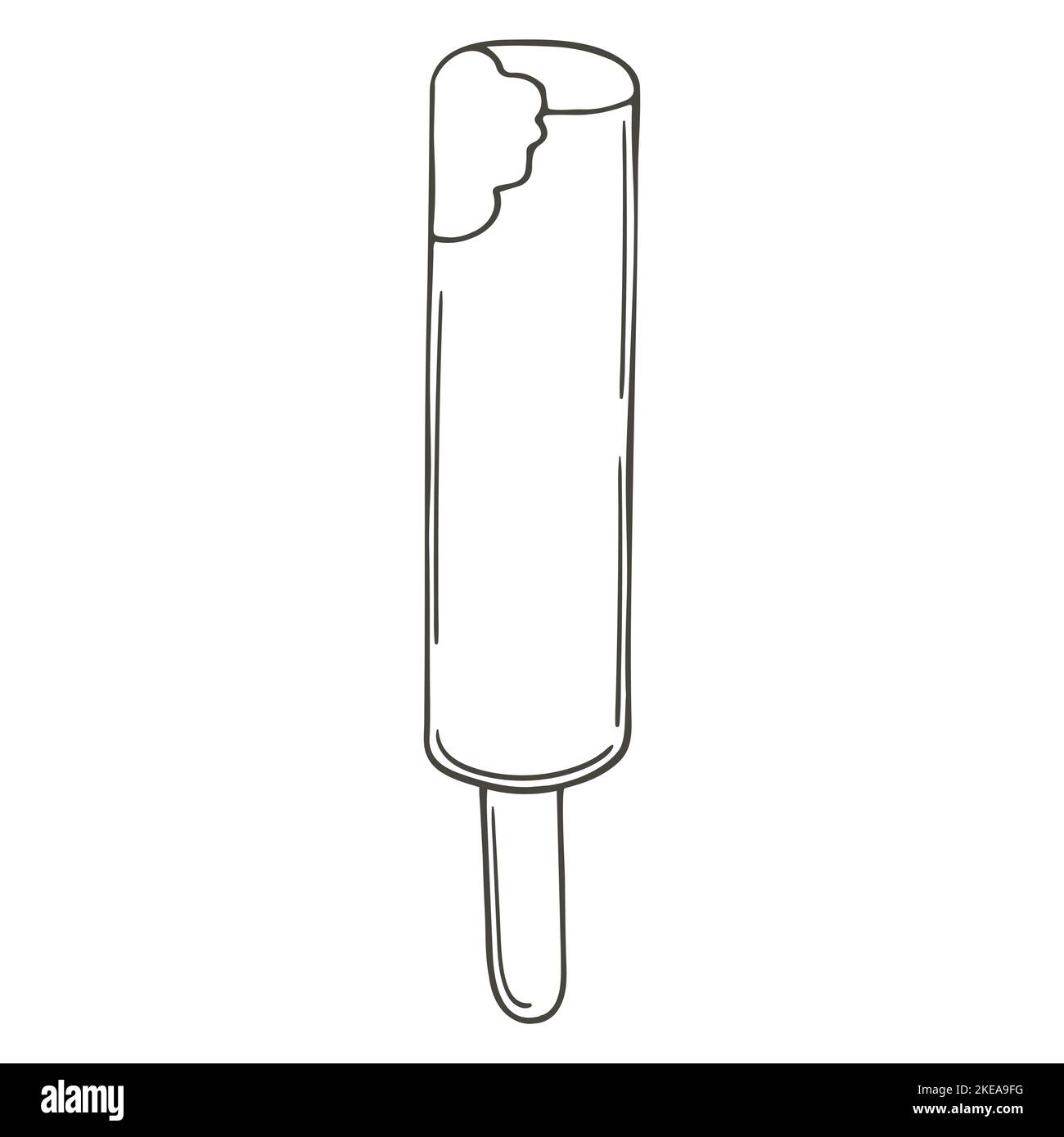 Coloring graphic element for your design. Illustration in hand draw ...