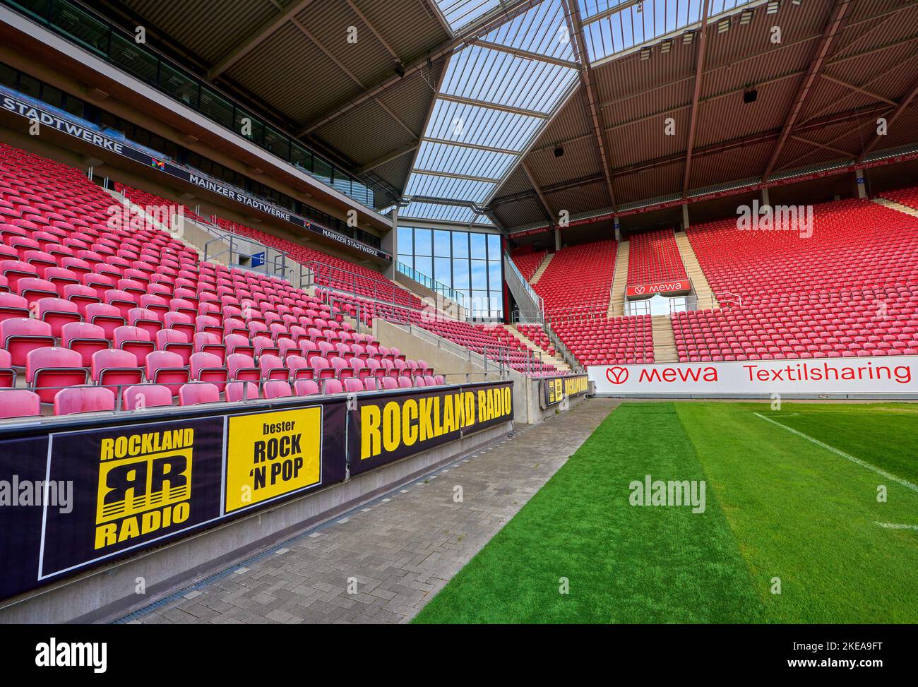 Visiting MEWA arena in Mainz, Germany Stock Photo - Alamy