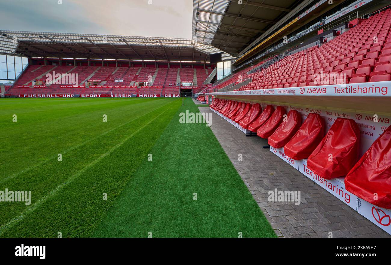 Visiting MEWA arena in Mainz, Germany Stock Photo - Alamy