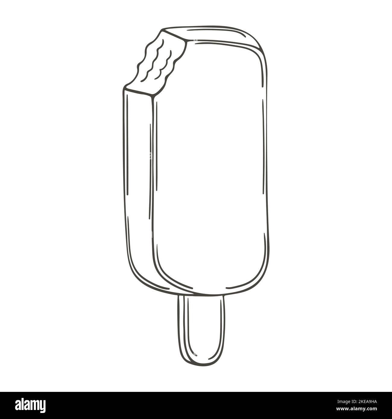 Coloring graphic element for your design. Illustration in hand draw ...