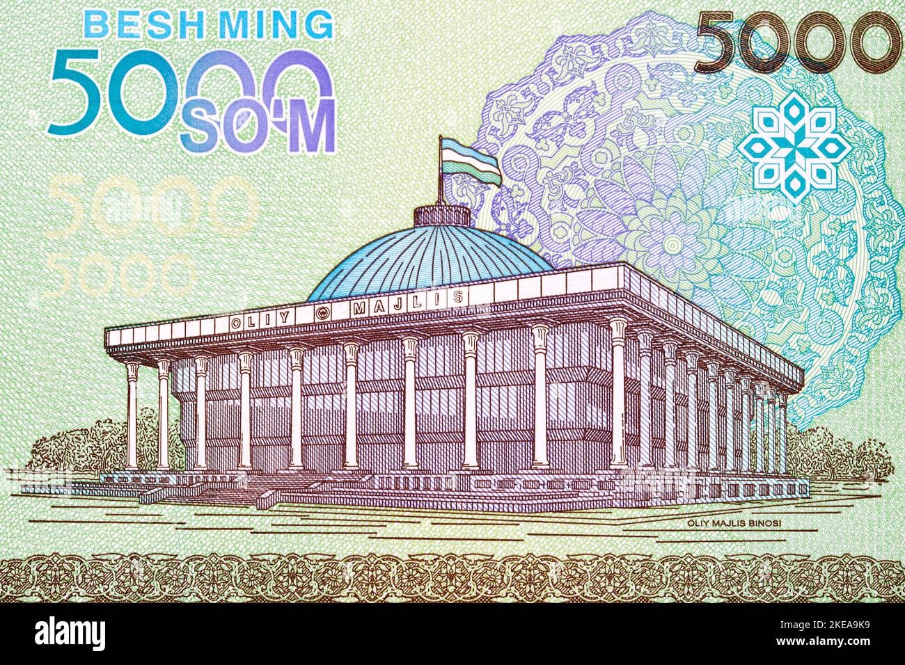 Banknote of uzbekistan hi-res stock photography and images - Alamy
