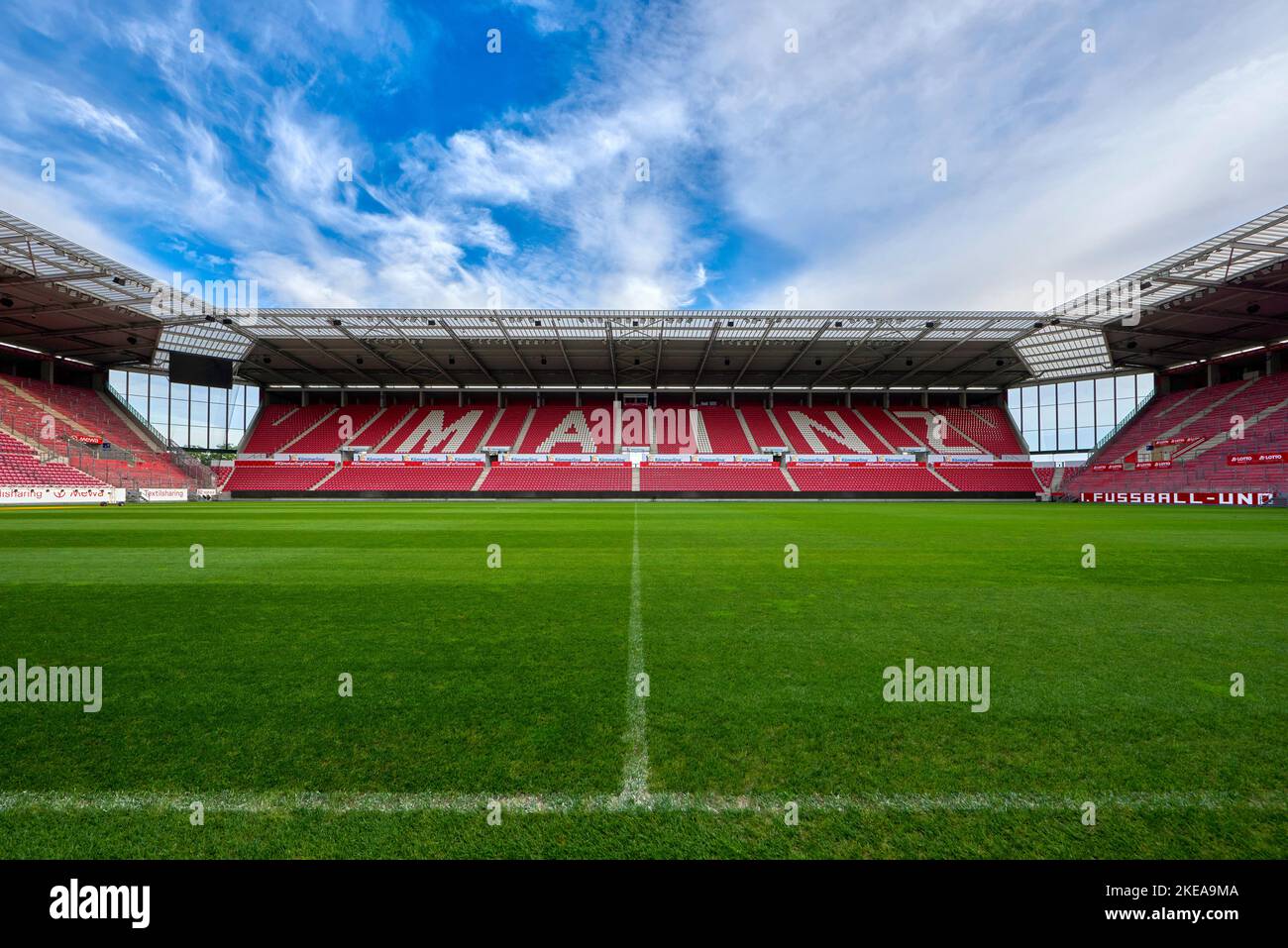 Visiting MEWA arena in Mainz, Germany Stock Photo - Alamy