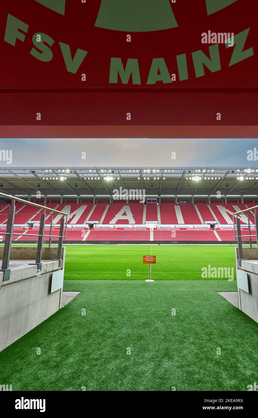 Visiting MEWA arena in Mainz, Germany Stock Photo - Alamy