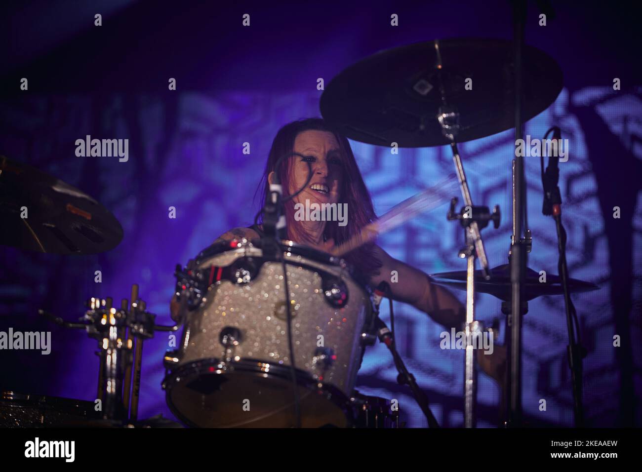 The Kut, Performing live at Hard Rock Hell XV, November 2022, photos by ...