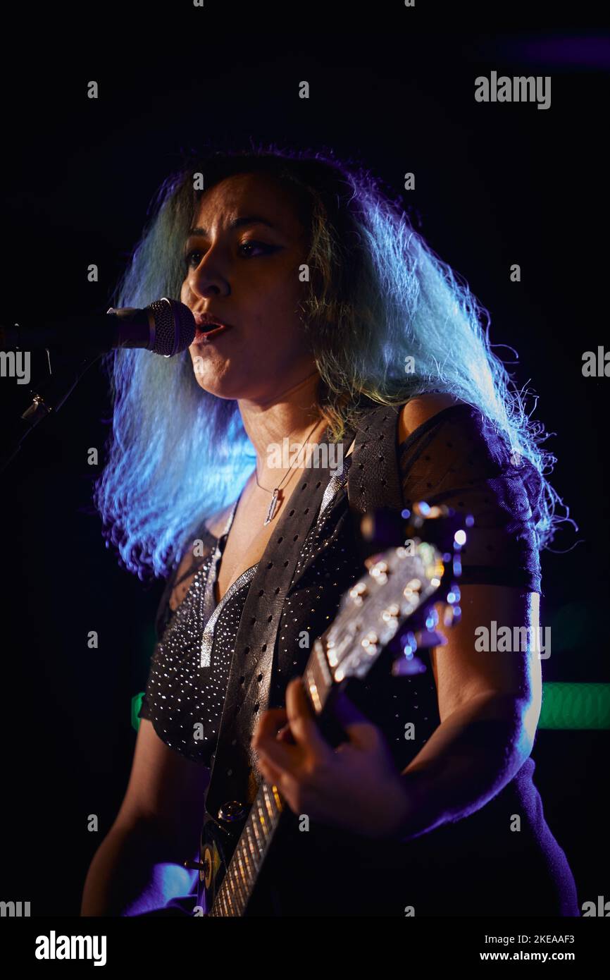 The Kut, Performing live at Hard Rock Hell XV, November 2022, photos by ...