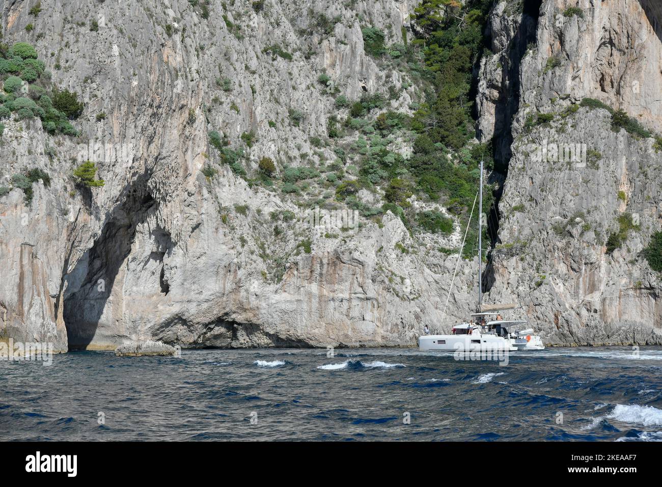Grotto Bianco, Capri island, Italy Stock Photo - Alamy