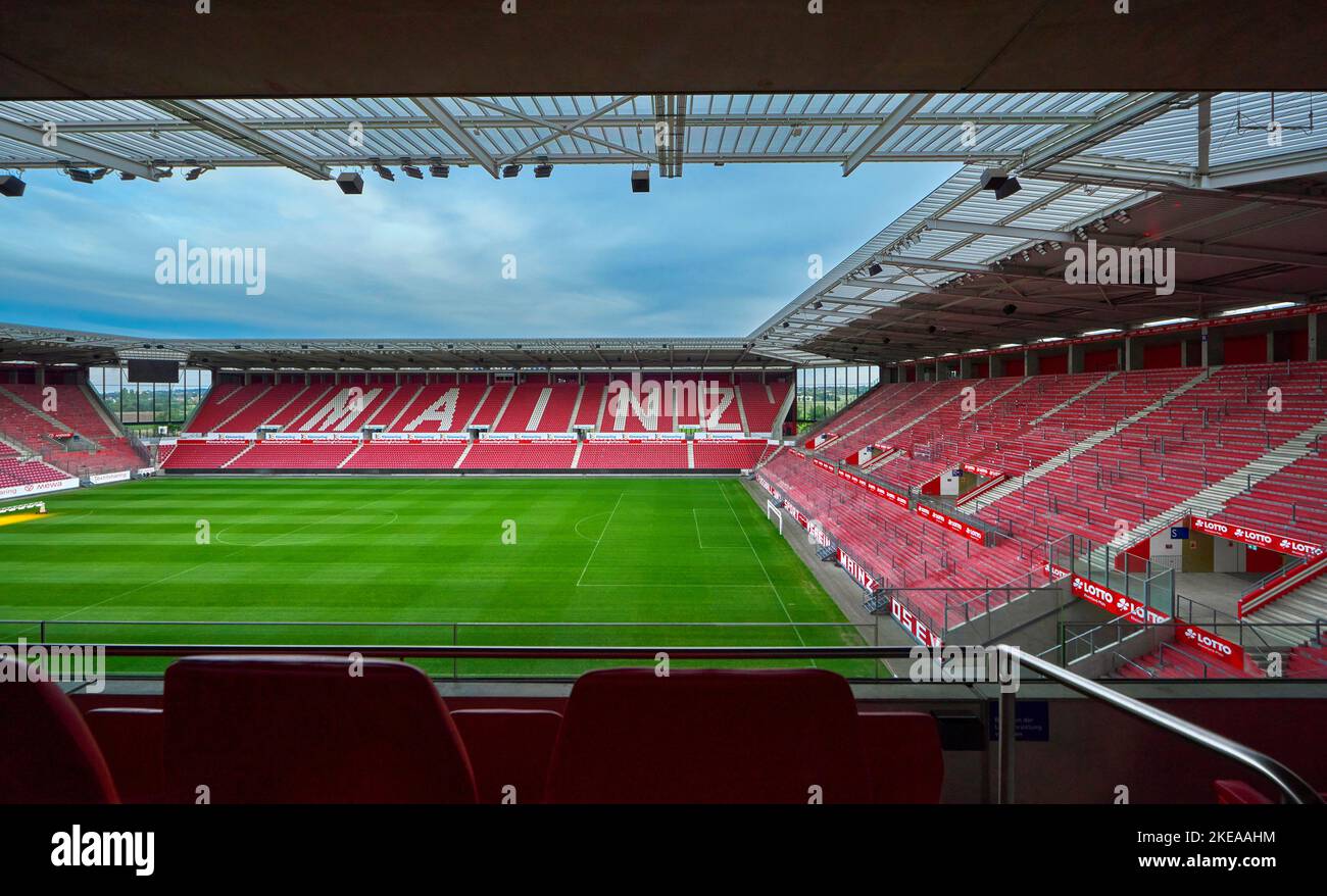 Visiting MEWA arena in Mainz, Germany Stock Photo - Alamy