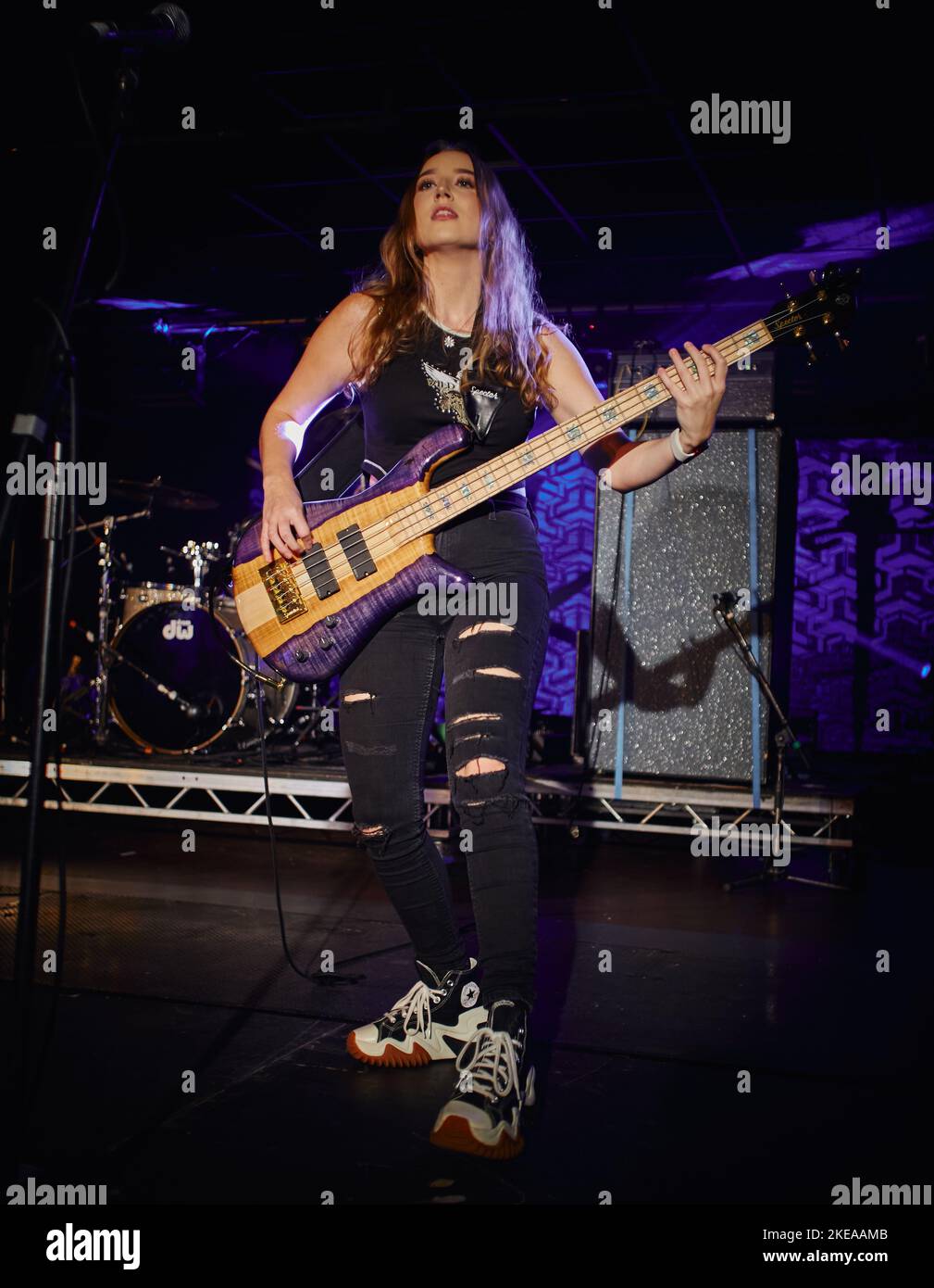 The Kut, Performing live at Hard Rock Hell XV, November 2022, photos by ...