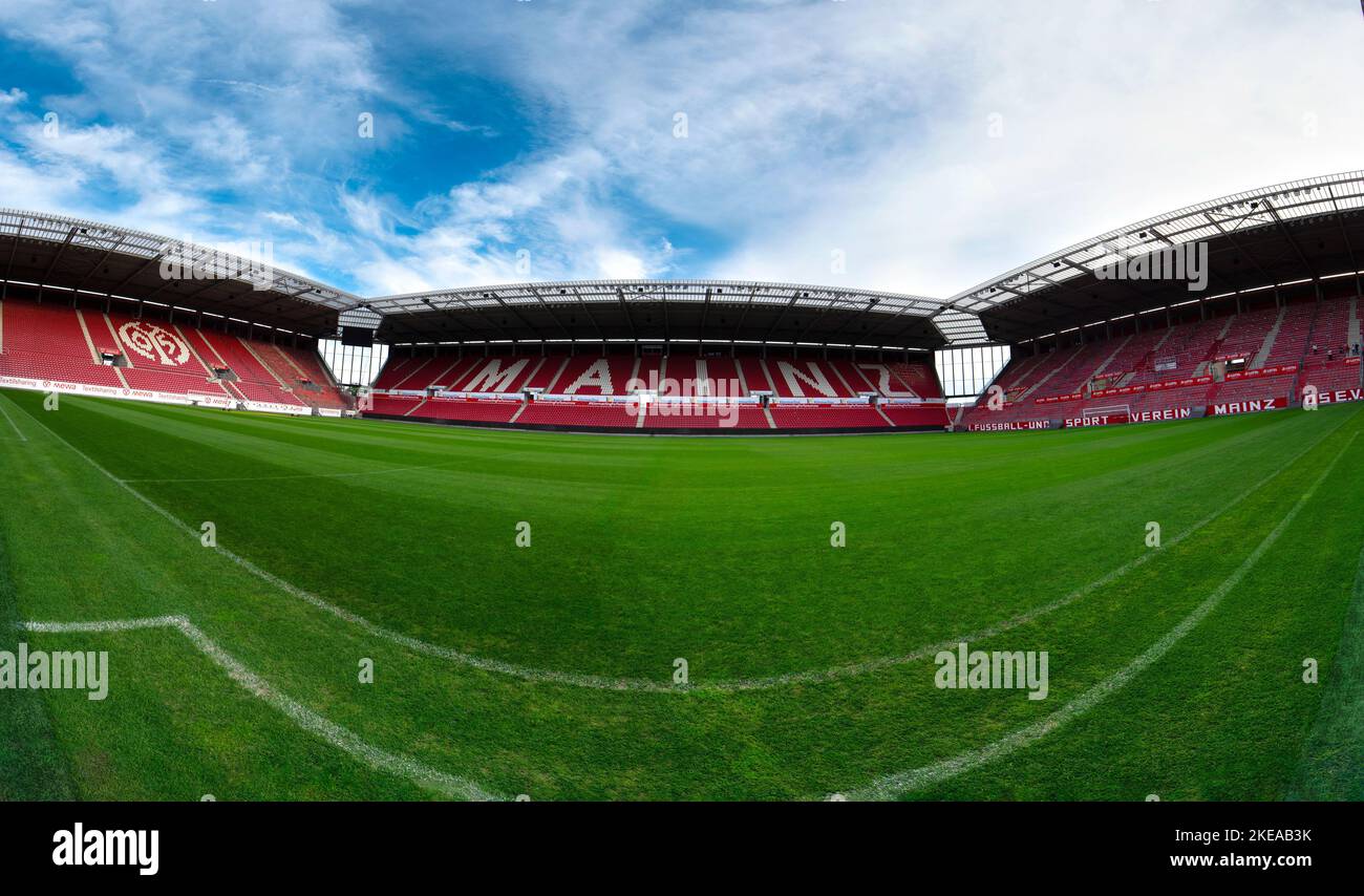 Visiting MEWA arena in Mainz, Germany Stock Photo - Alamy