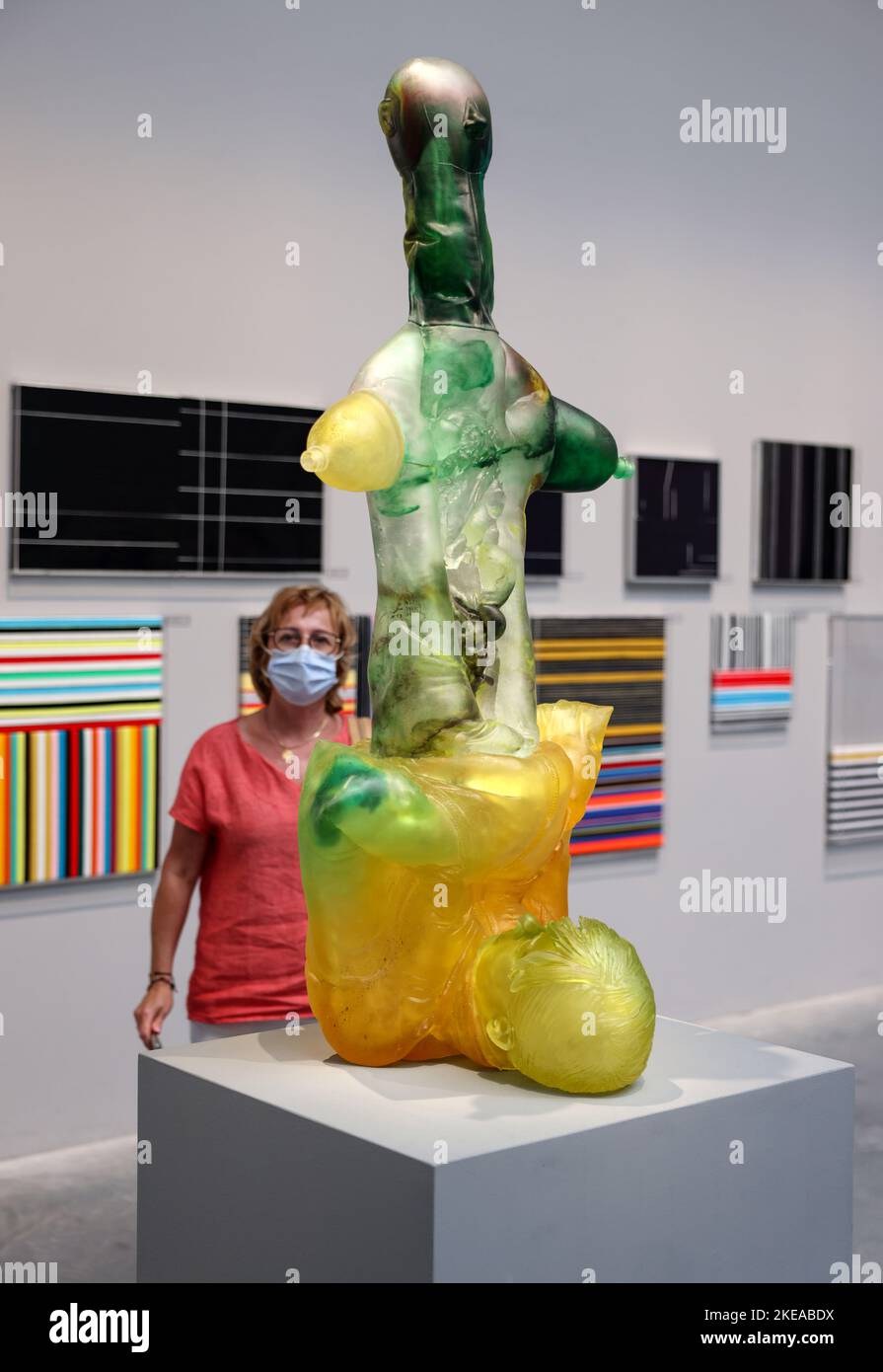 Venice, Italy - September 6, 2022: 59th Venice Art Biennale in Venice ...