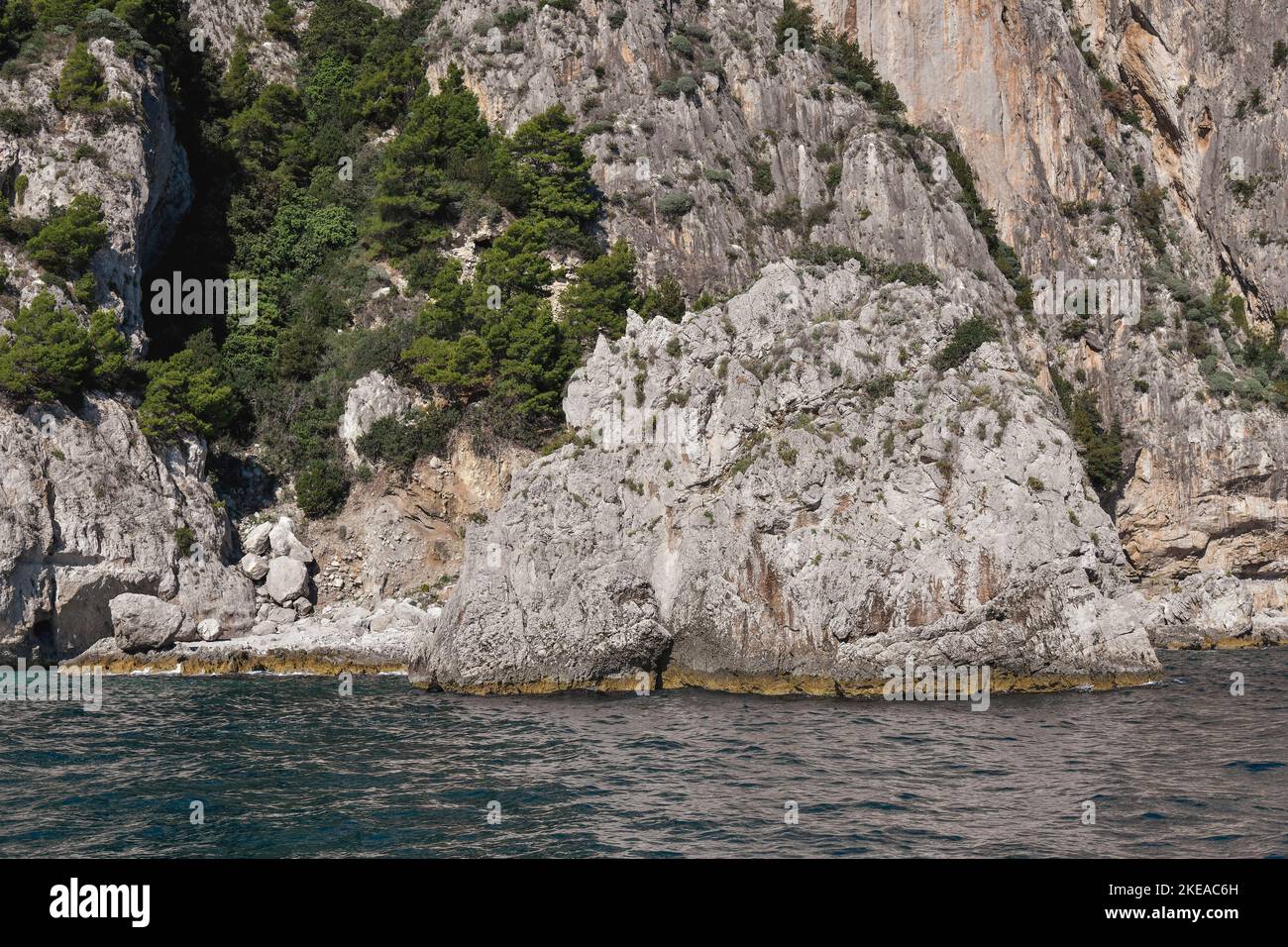 Grotto Bianco, Capri island, Italy Stock Photo - Alamy