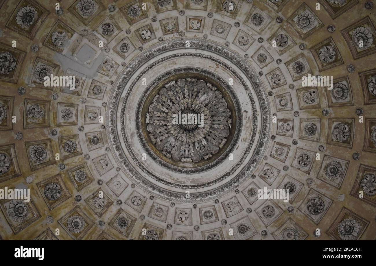 Detail of a beautifully decorated building Stock Photo - Alamy