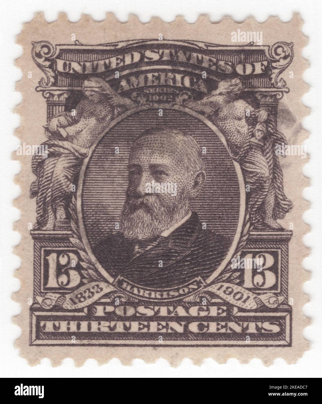 William benjamin harrison v hi-res stock photography and images - Alamy