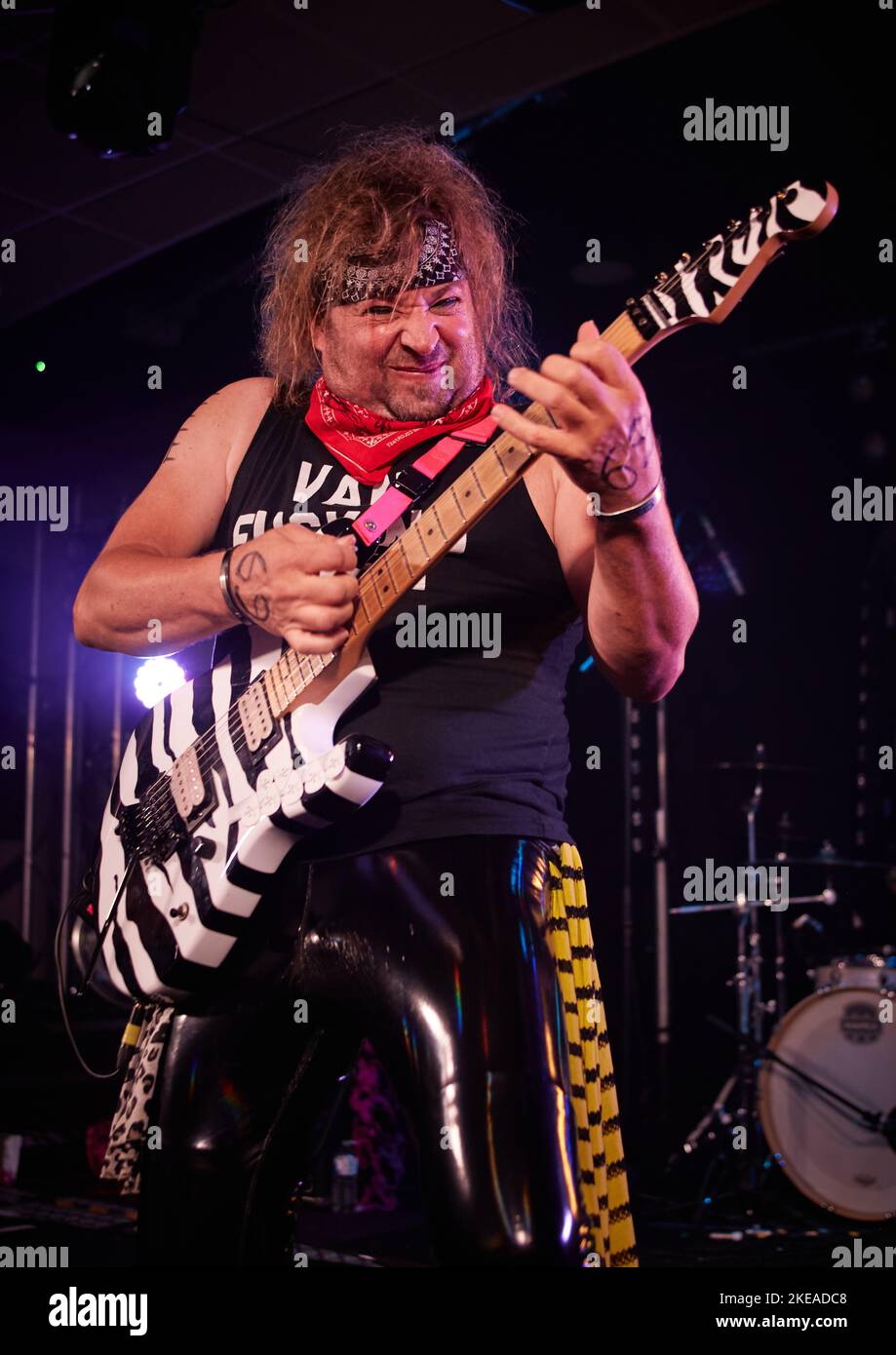 The Midnight Devils, Performing live at Hard Rock Hell XV, November ...