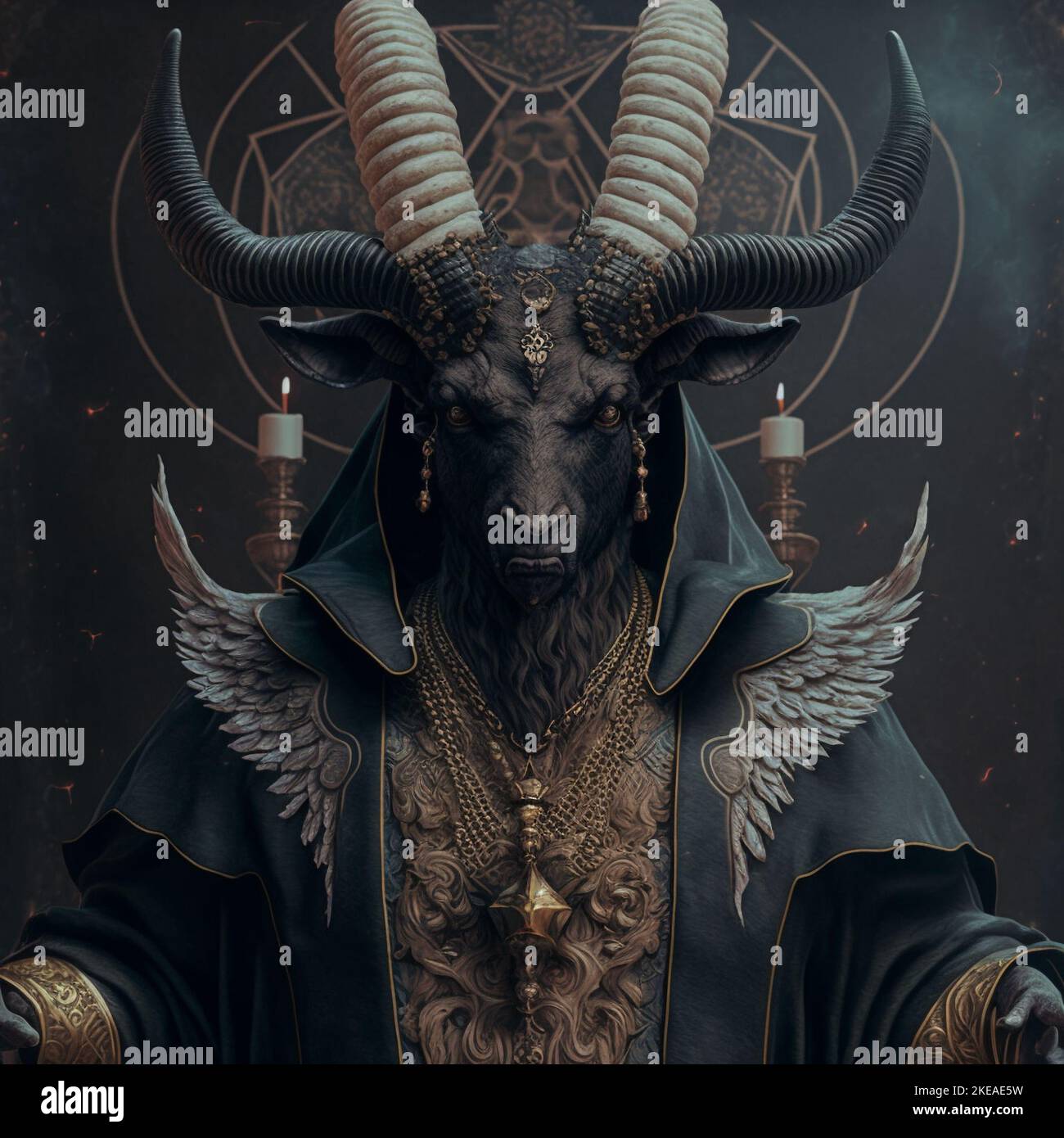 Baphomet art hi-res stock photography and images - Alamy