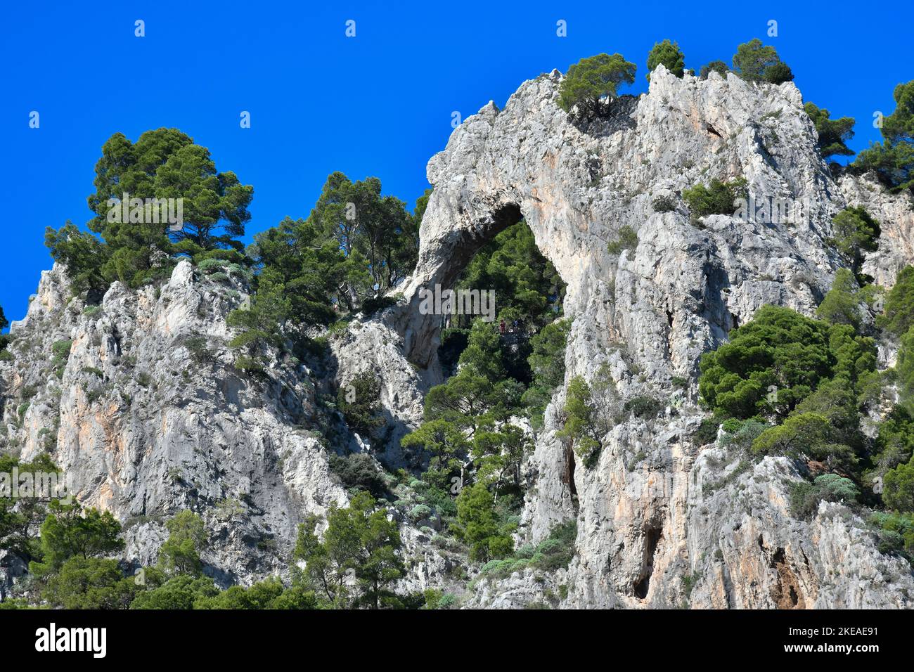 The natural arch, Capri, Italy Stock Photo - Alamy
