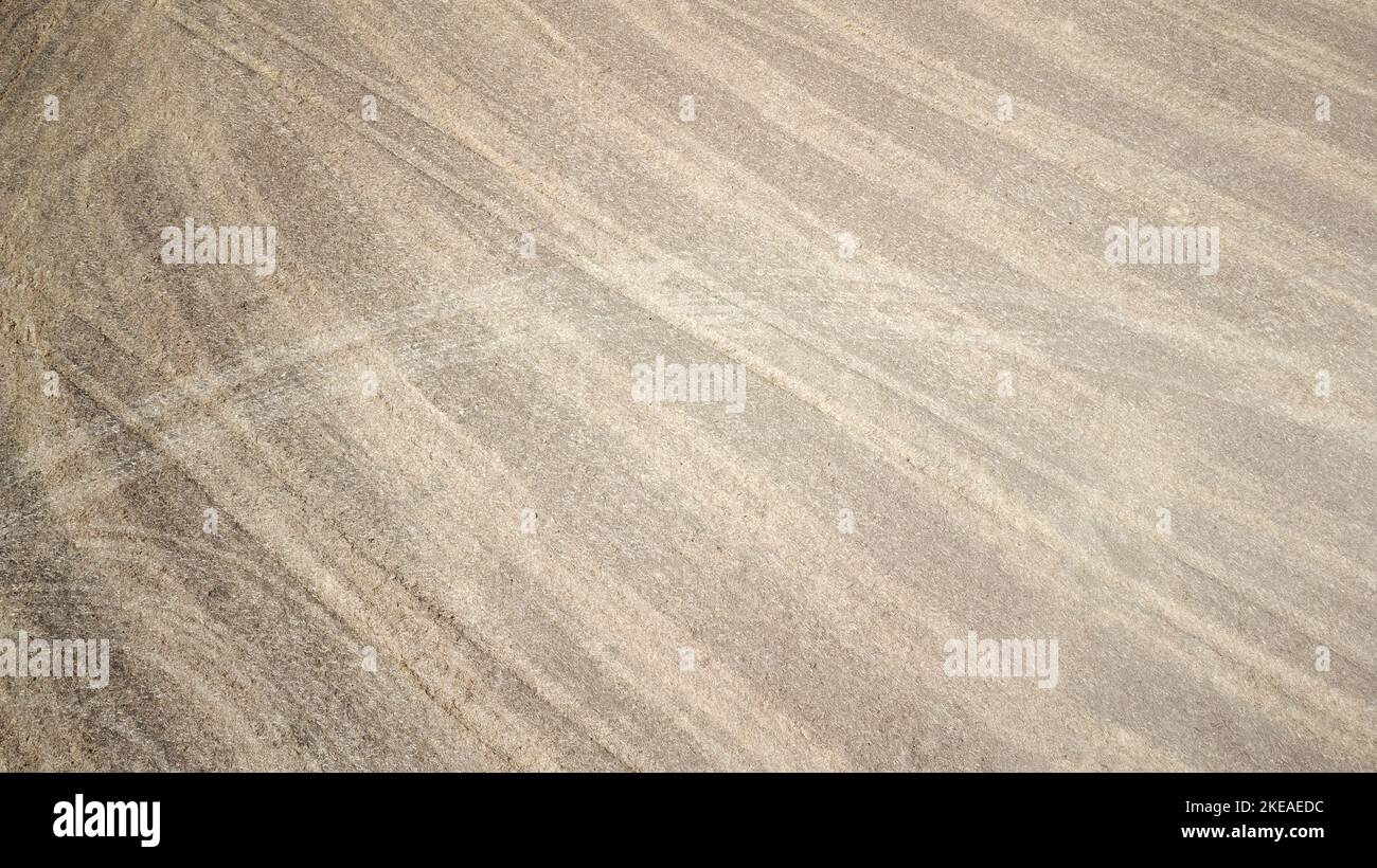 Aerial drone view of dried land. Climate change. Severe drought. Global ...