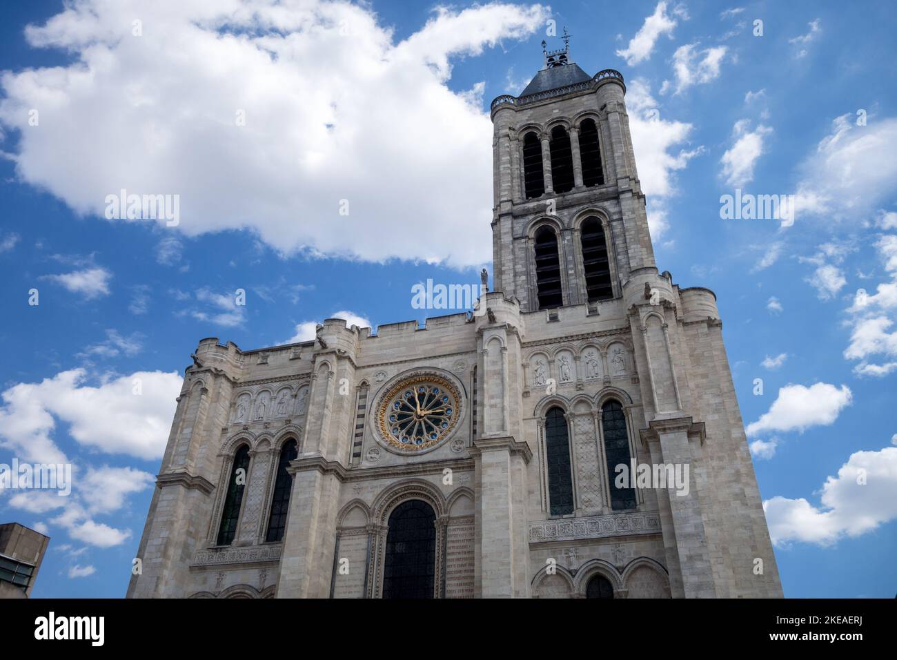 Basilica of Saint-Denis, necropolis of french Kings. France Stock Photo ...