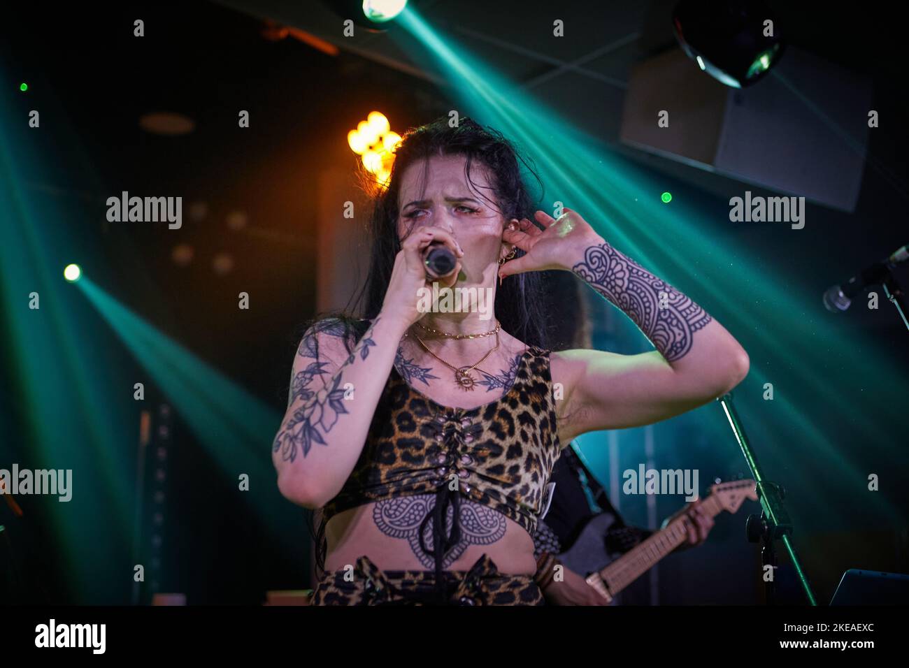 Revival Black with Kim Jennett, Performing live at Hard Rock Hell XV ...